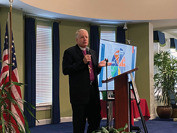 Telling of childhood cross-burning incident, Bishop Tim Smith talks to ...