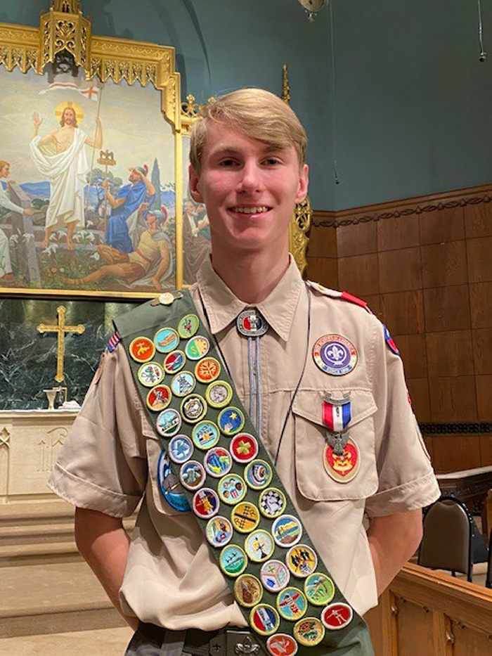 Brady earns Eagle Scout | Salisbury Post