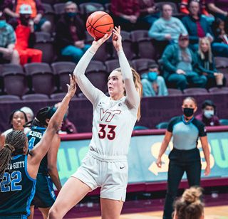 Kitley hurt as No. 21 Virginia Tech women edge No. 16 UNC in ACC ...