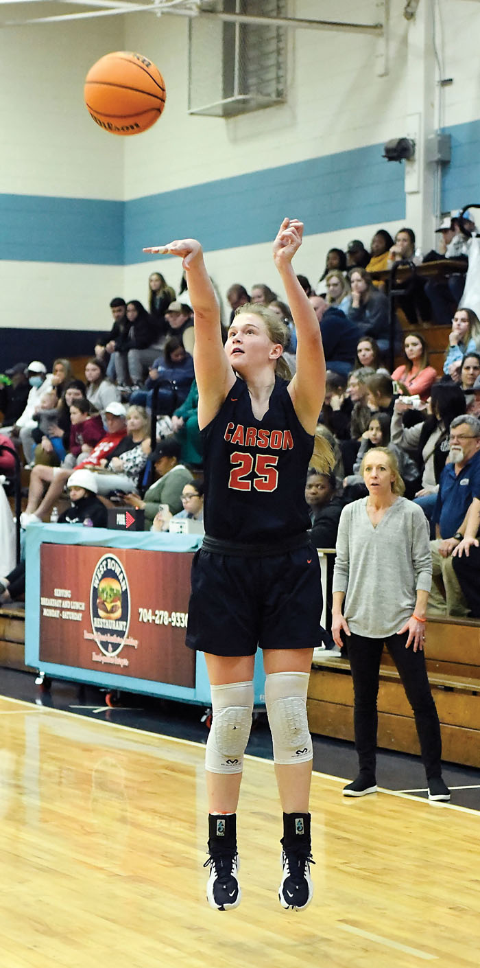 Photo gallery: Carson girls roll over West | Salisbury Post