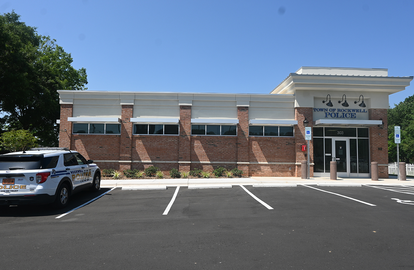 Rockwell Police Department wraps up construction of new office space ...