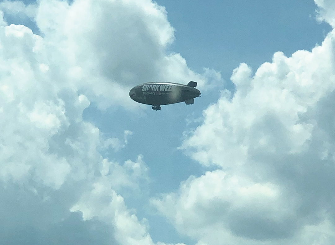 Photo gallery: Discovery Channel’s ‘Shark Week’ blimp flies over ...