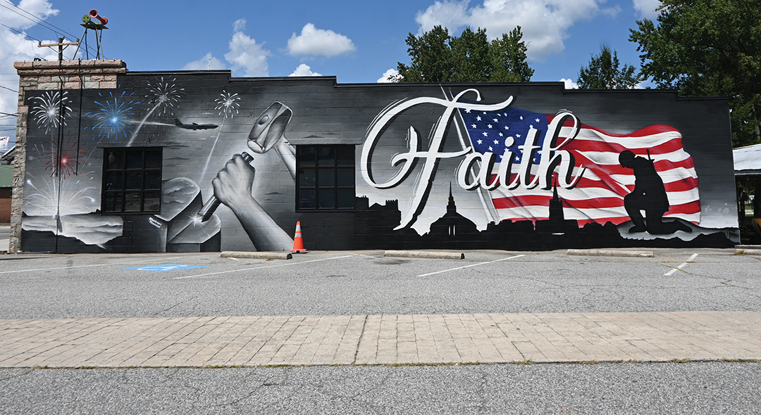 Religious Murals Wooden Cross In River For Religious Ritual Known As