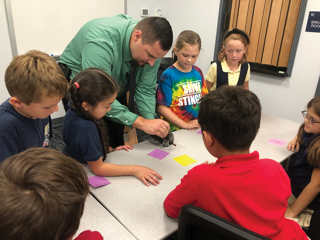 Shive Elementary School class tours Rockwell public services ...