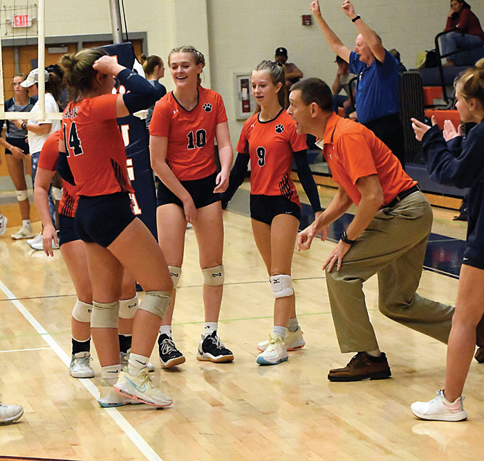 Photo gallery: Carson’s volleyball coach Kelan Rogers a record setter ...