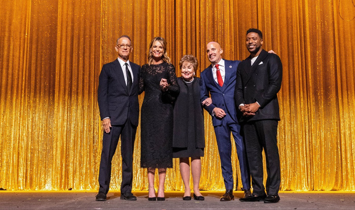 Guthrie accepts Tom Hanks Caregiver Champion Award at Elizabeth Dole ...