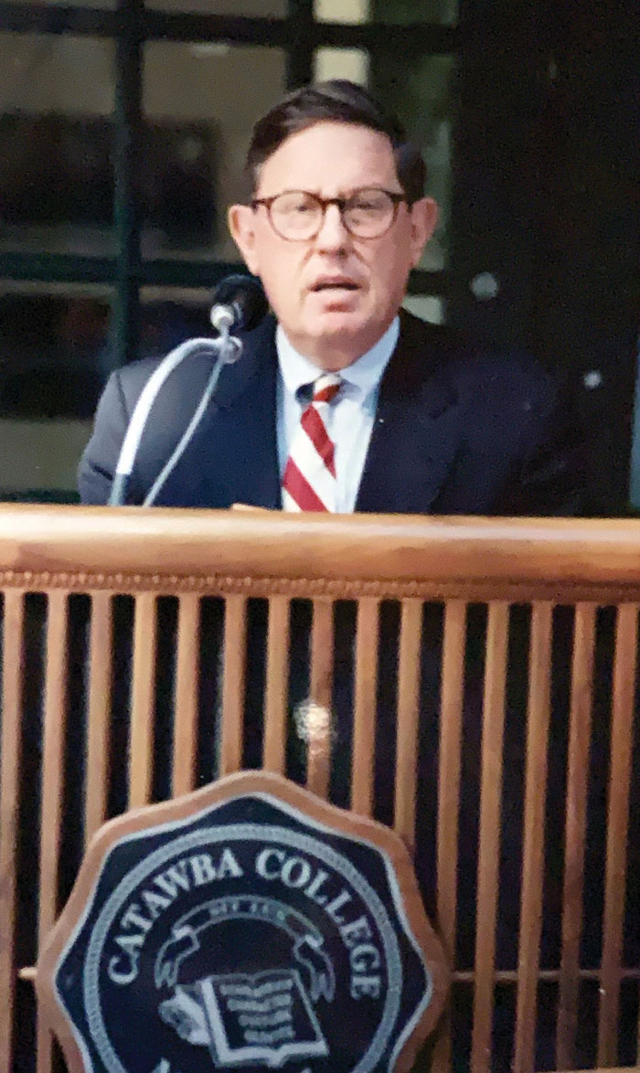 A servant’s heart: Fred Corriher, Catawba’s 19th president, dies ...