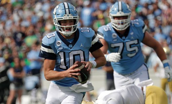 UNC quarterback rides star-making season into ACC title game ...