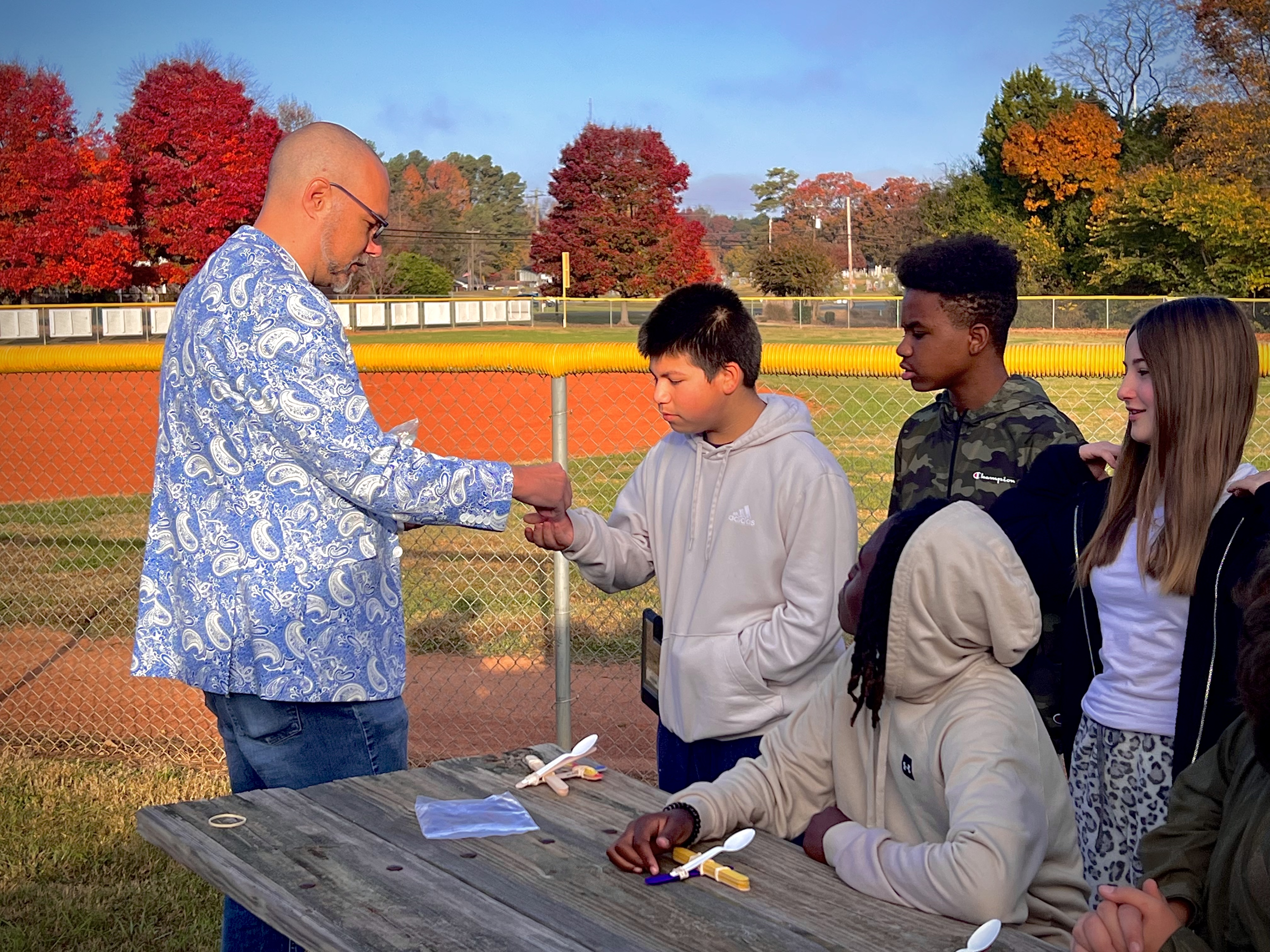 Launch party: Erwin Middle Schoolers master concepts with catapults ...
