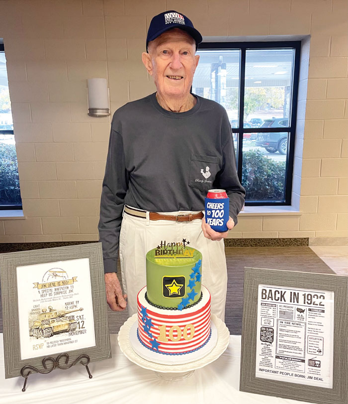 Happy birthday: James Deal, WWII vet, turns 100 | Salisbury Post