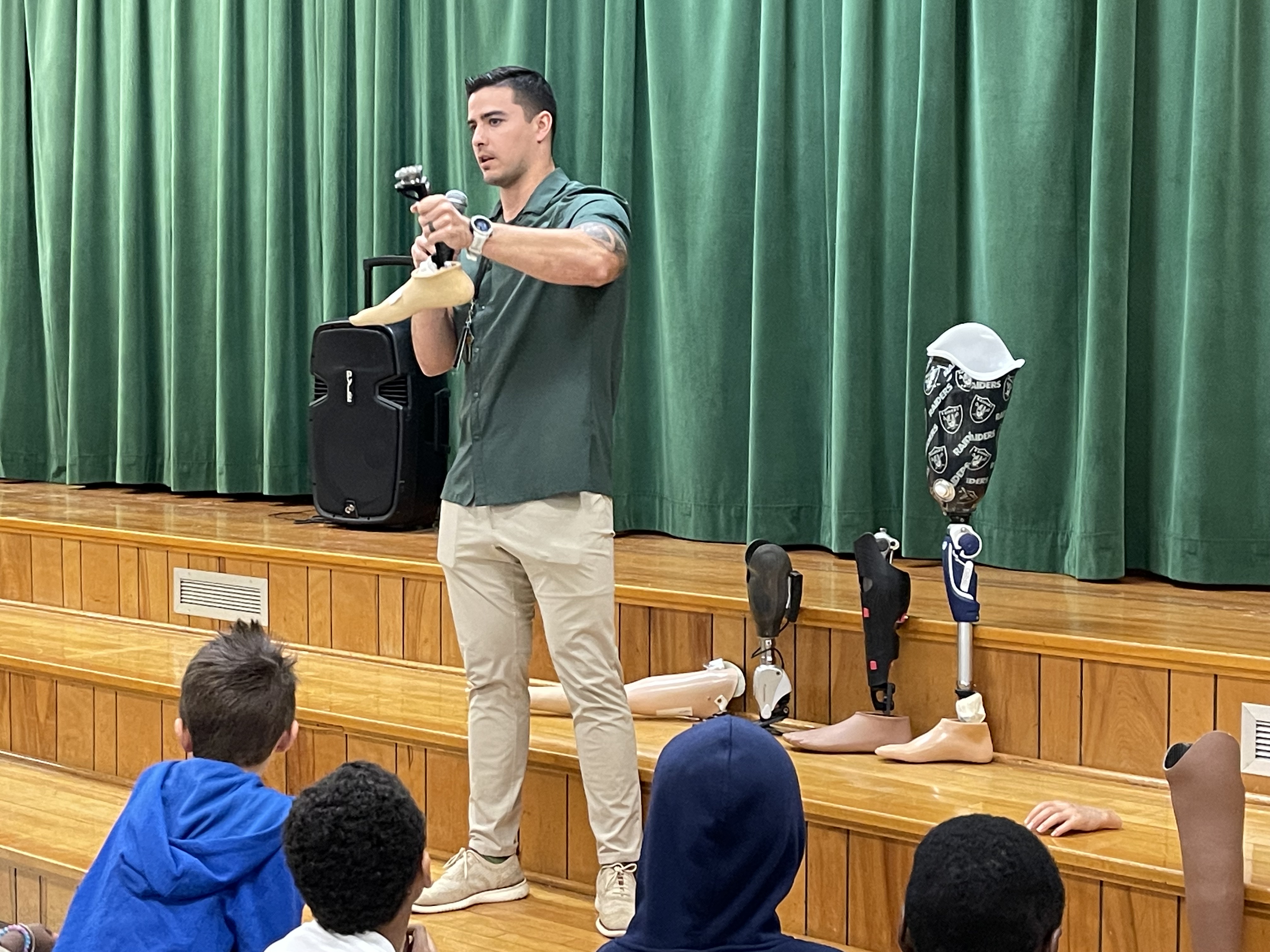 Big steps: North Rowan Elementary students discover prosthetic limbs ...