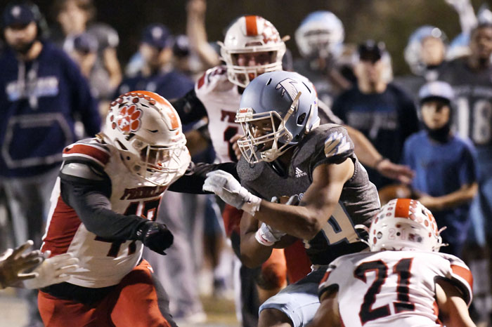 High school football: Falcons dominate in first round | Salisbury Post