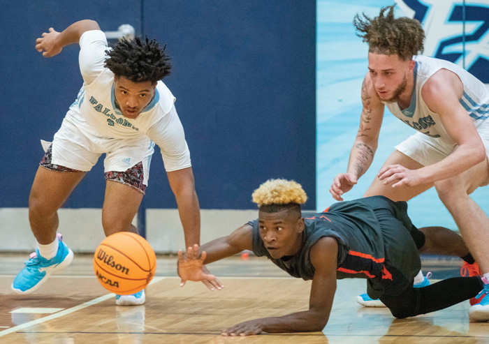 Photo gallery: Falcons edge Cougars in boys basketball | Salisbury Post