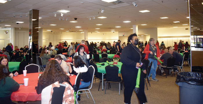 Rowan County employees celebrated with holiday lunch | Salisbury Post