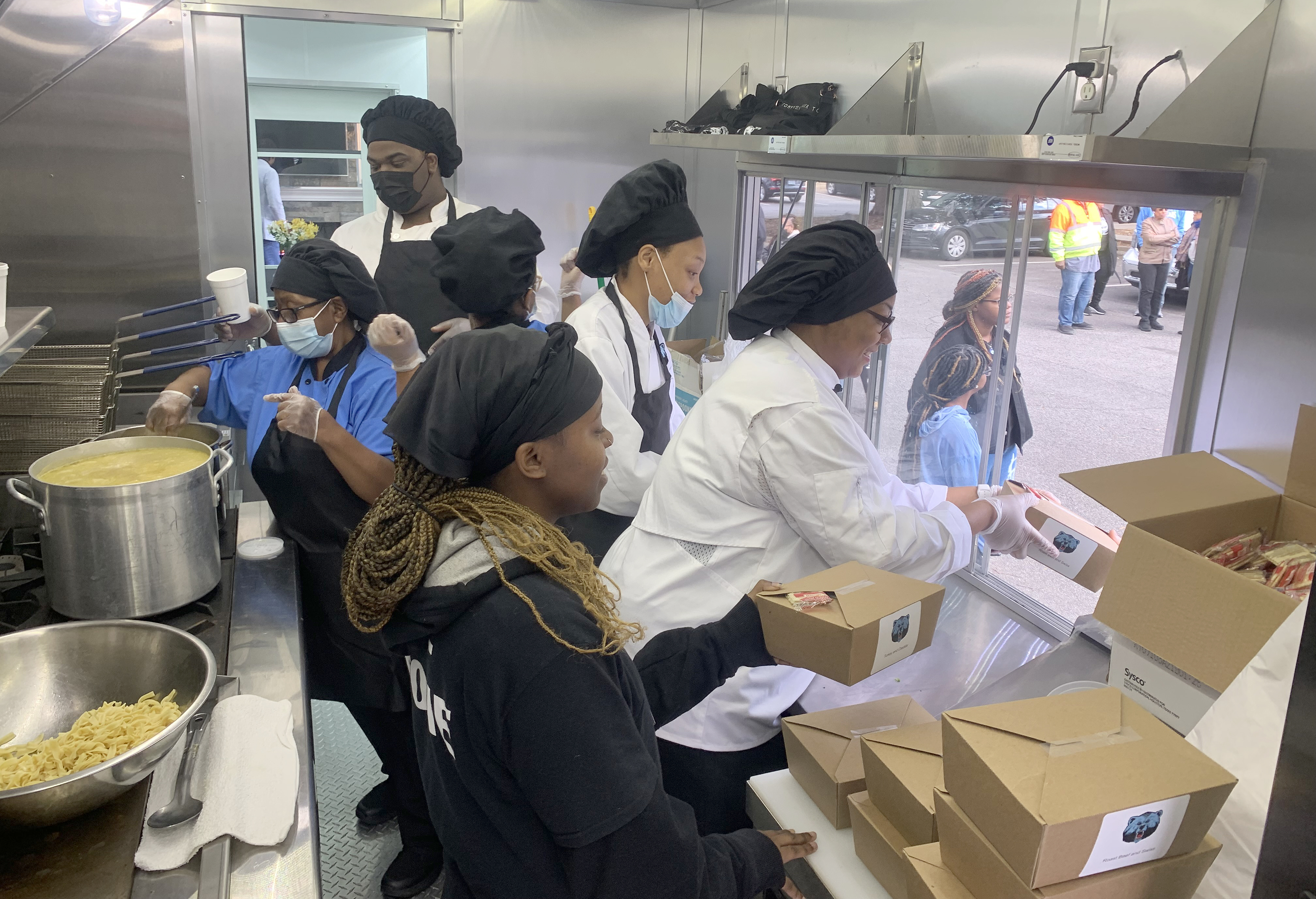 Livingstone culinary students host homeless for meal | Salisbury Post