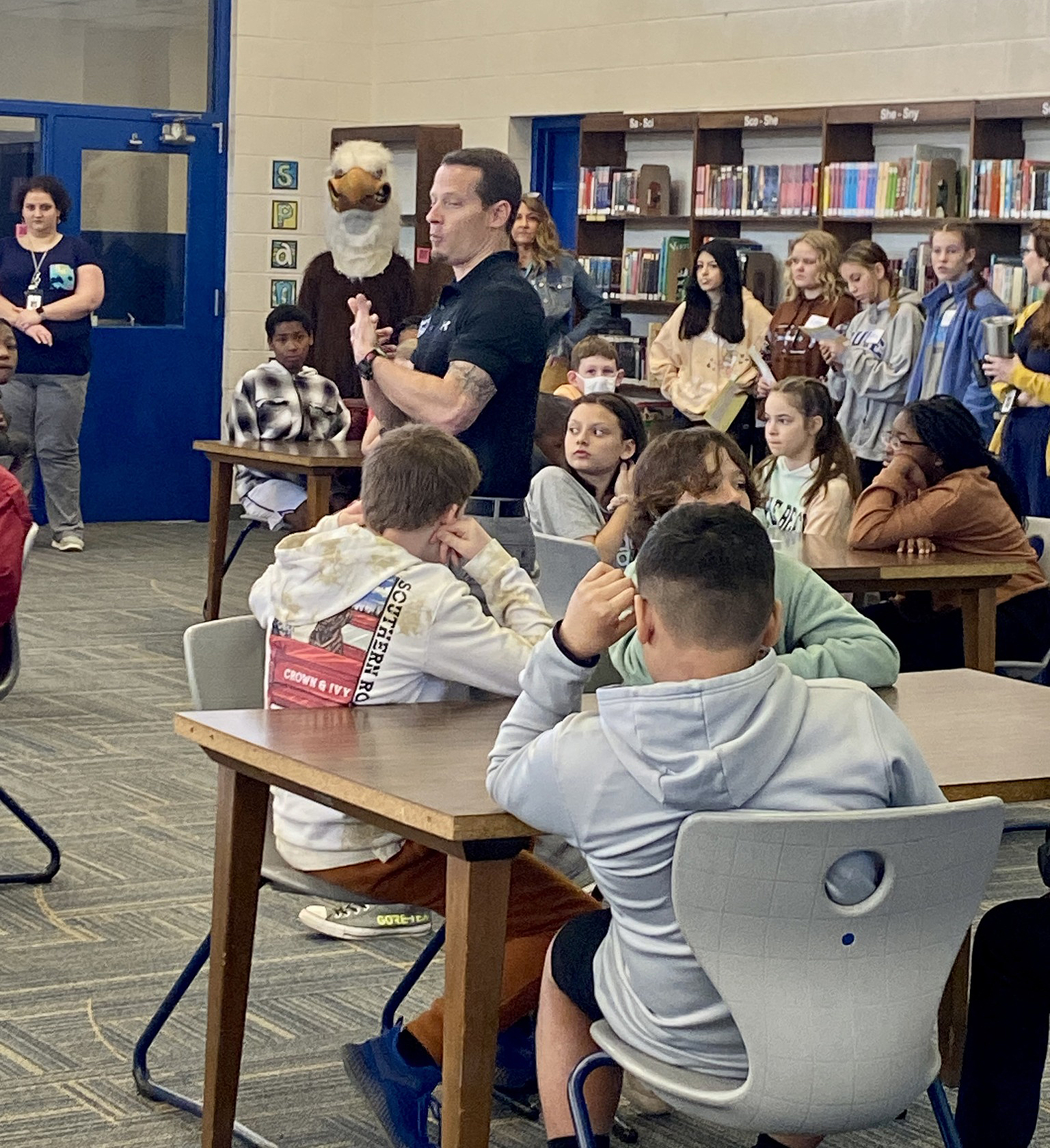 Granite Quarry fifth graders visits Erwin Middle | Salisbury Post
