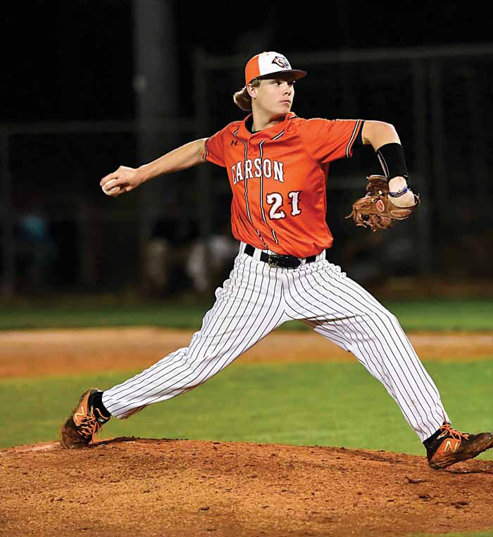 Photo gallery: Mustangs knock off Carson in baseball; rematch is Friday ...