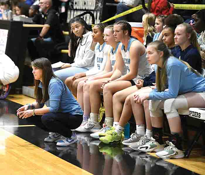 High school girls basketball: Unbeaten Falcons in state title game for ...