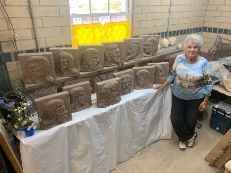 A work of heart: Brick sculptor takes talents to new heights ...