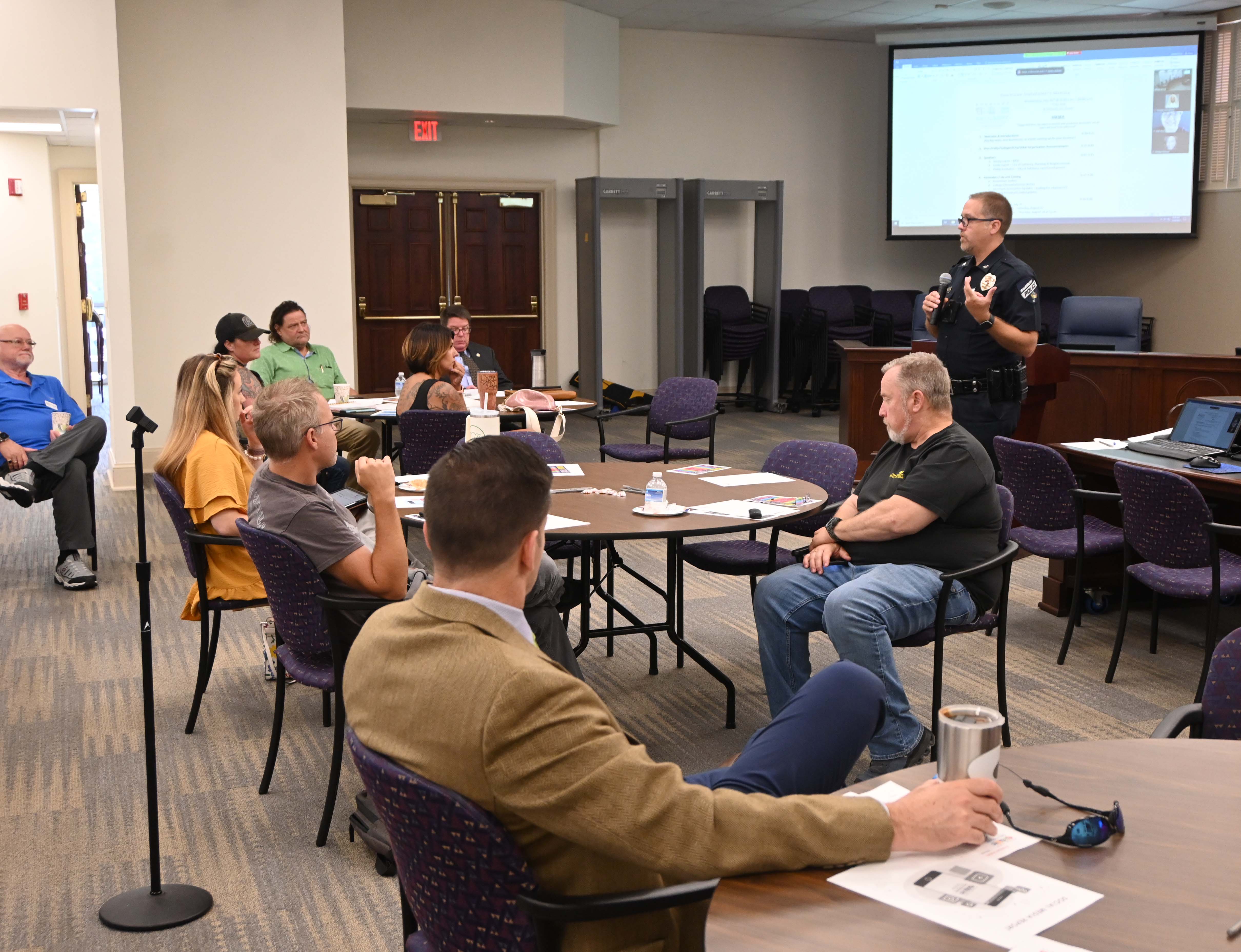 New chief of police speaks with downtown stakeholders on crime and ...