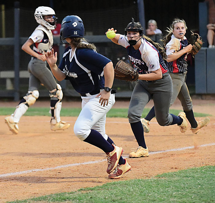 Lady Legion softball: Rowan celebrates veterans; state tourney starts ...