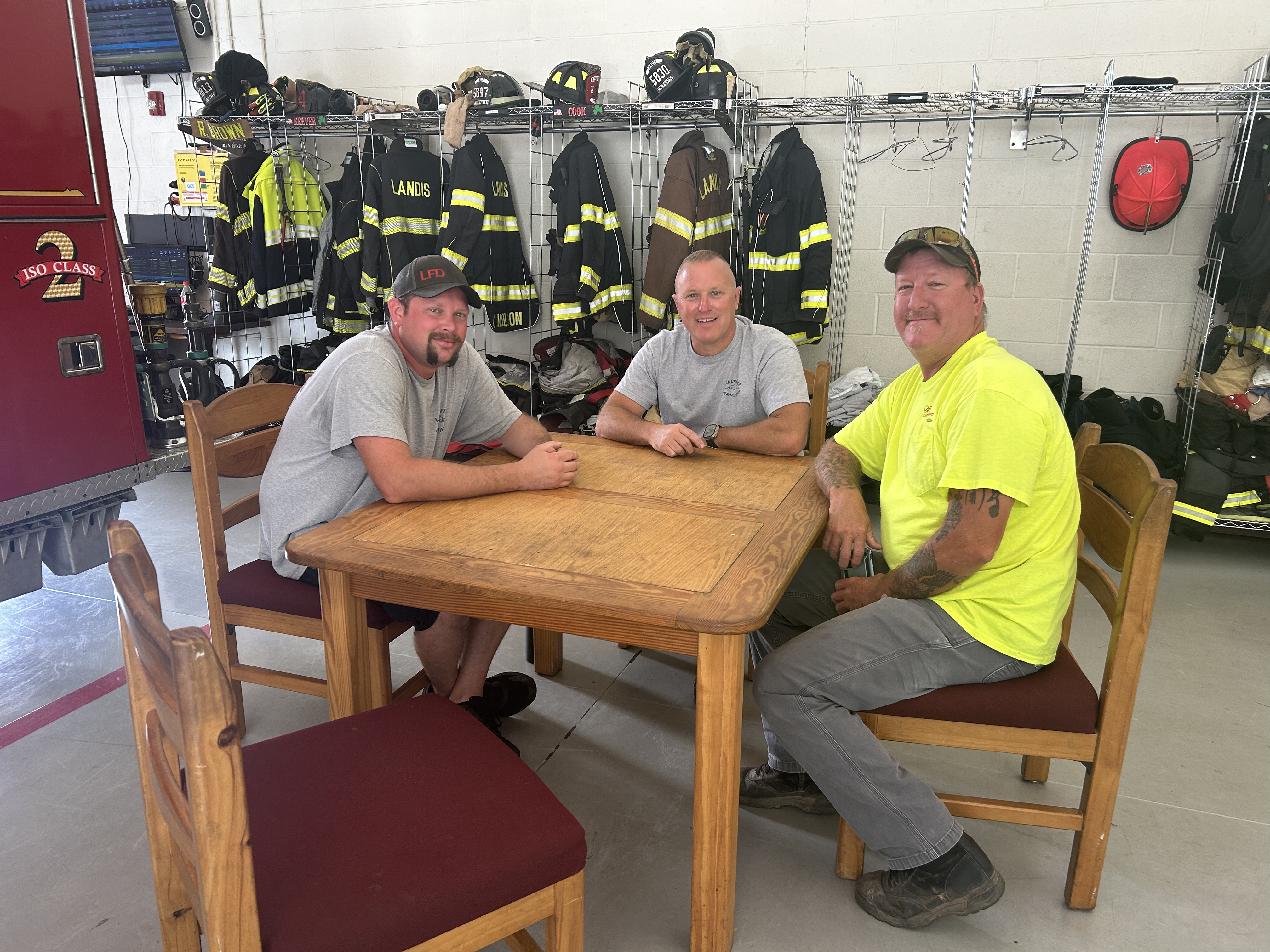 All in a day’s work: Landis firefighters recognized as heroes for life-saving July call ...