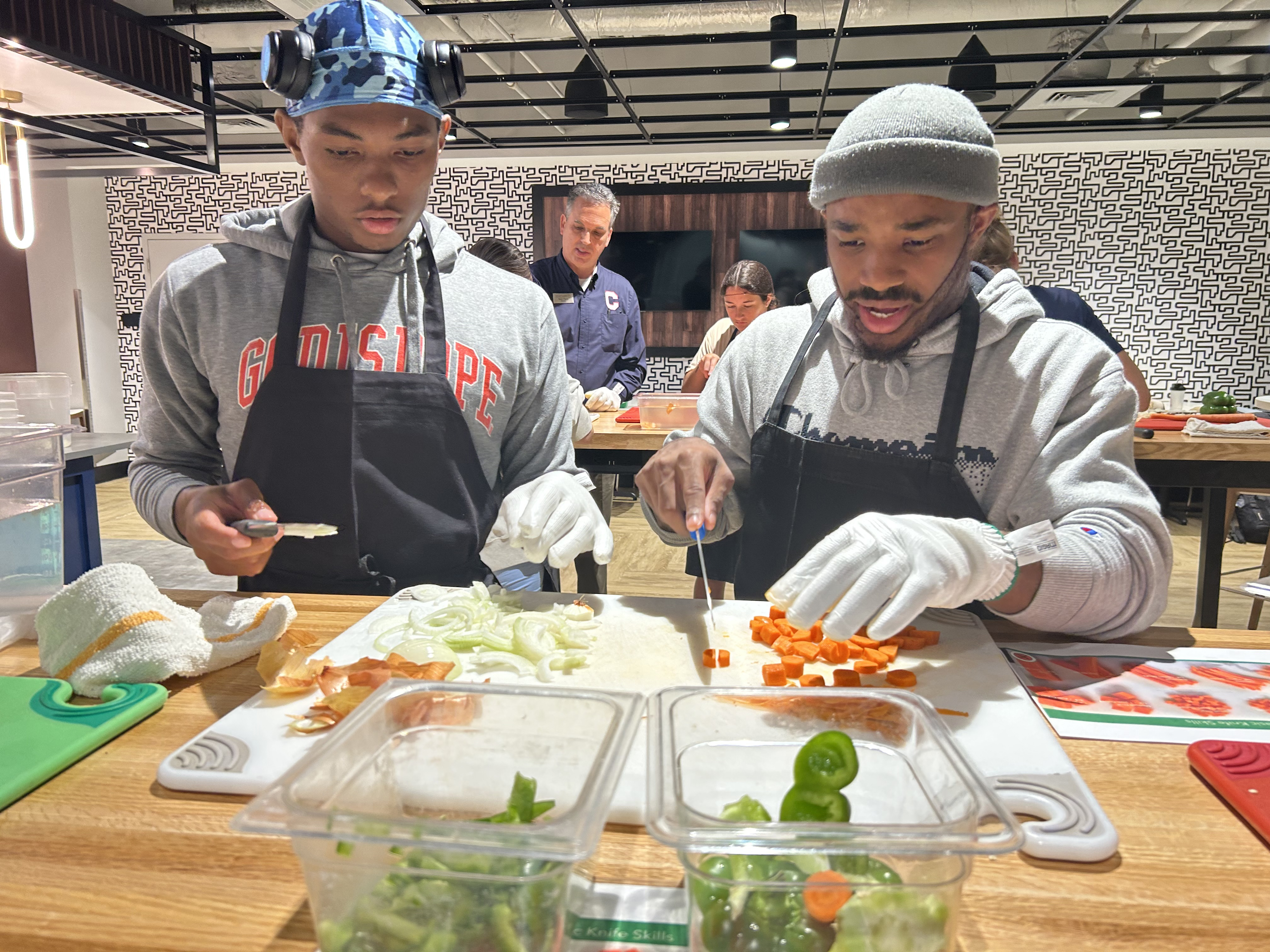 Learning life-long skills: Catawba students get food-prep crash course ...