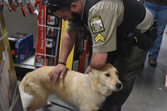 Sheriff’s Office welcomes first therapy dog | Salisbury Post