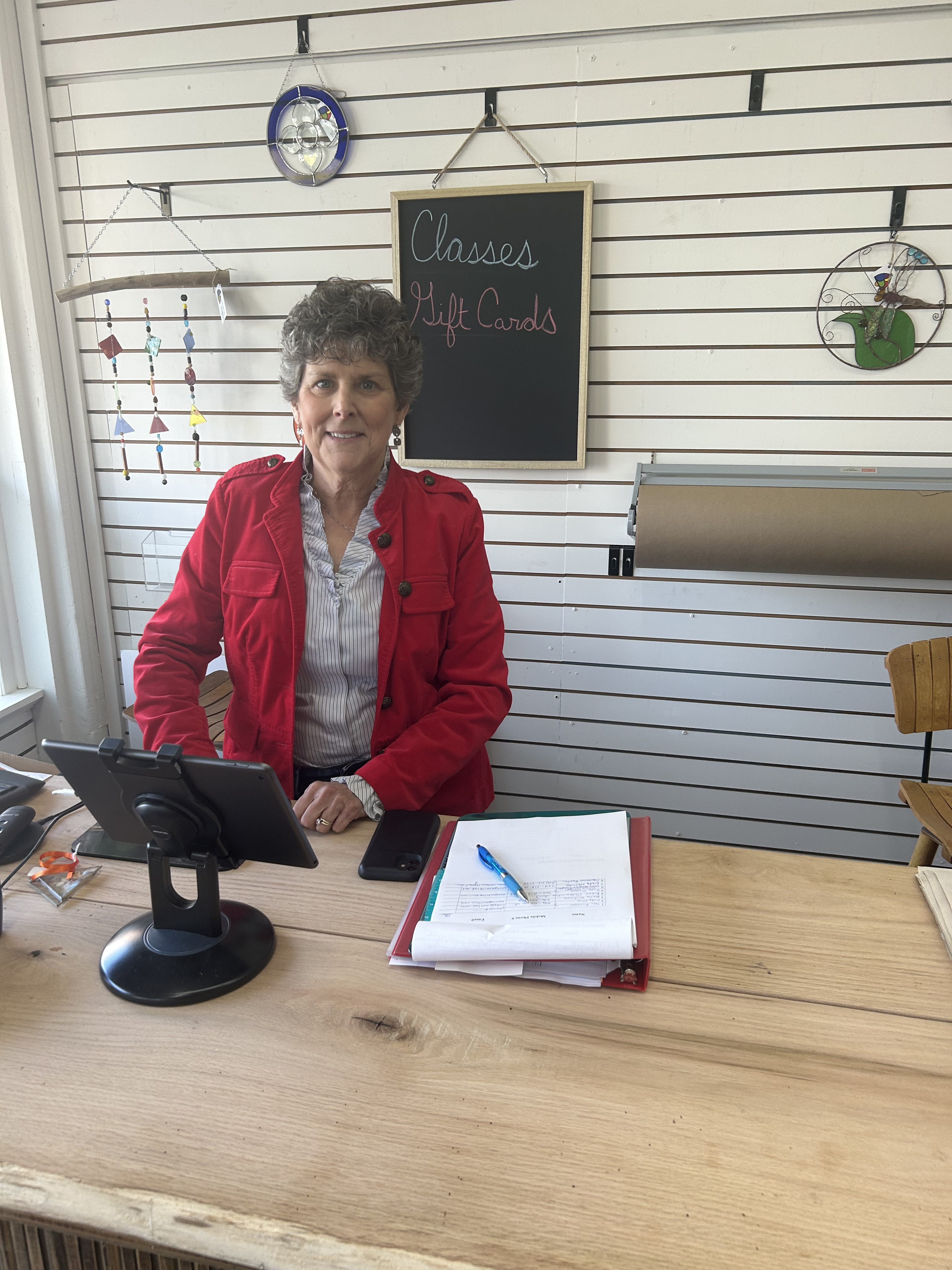 Seeing it through: Cora Greene turns stained-glass passion into ...