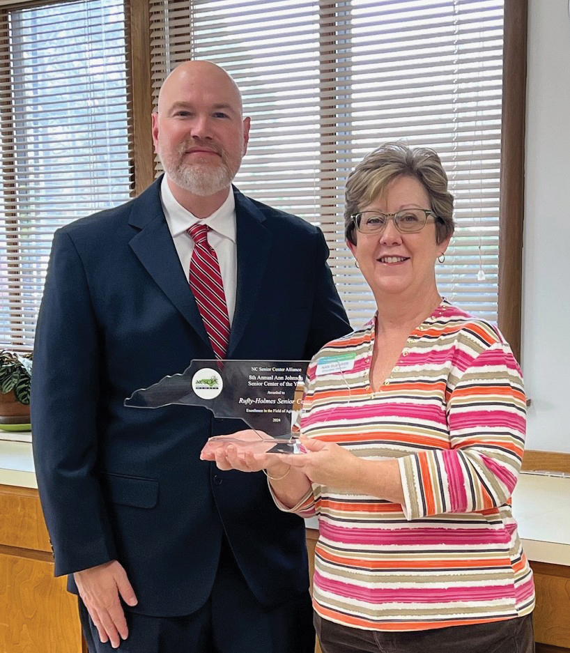 Rufty-Holmes Senior Center receives state award | Salisbury Post