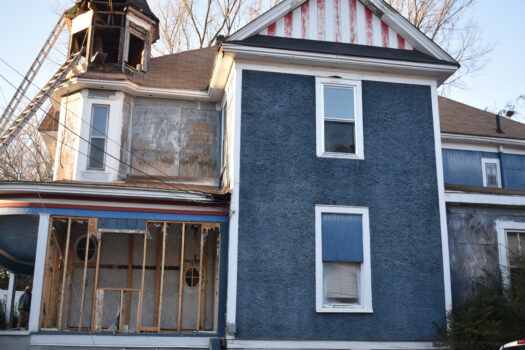 Work underway to restore 100-year old home to former splendor ...