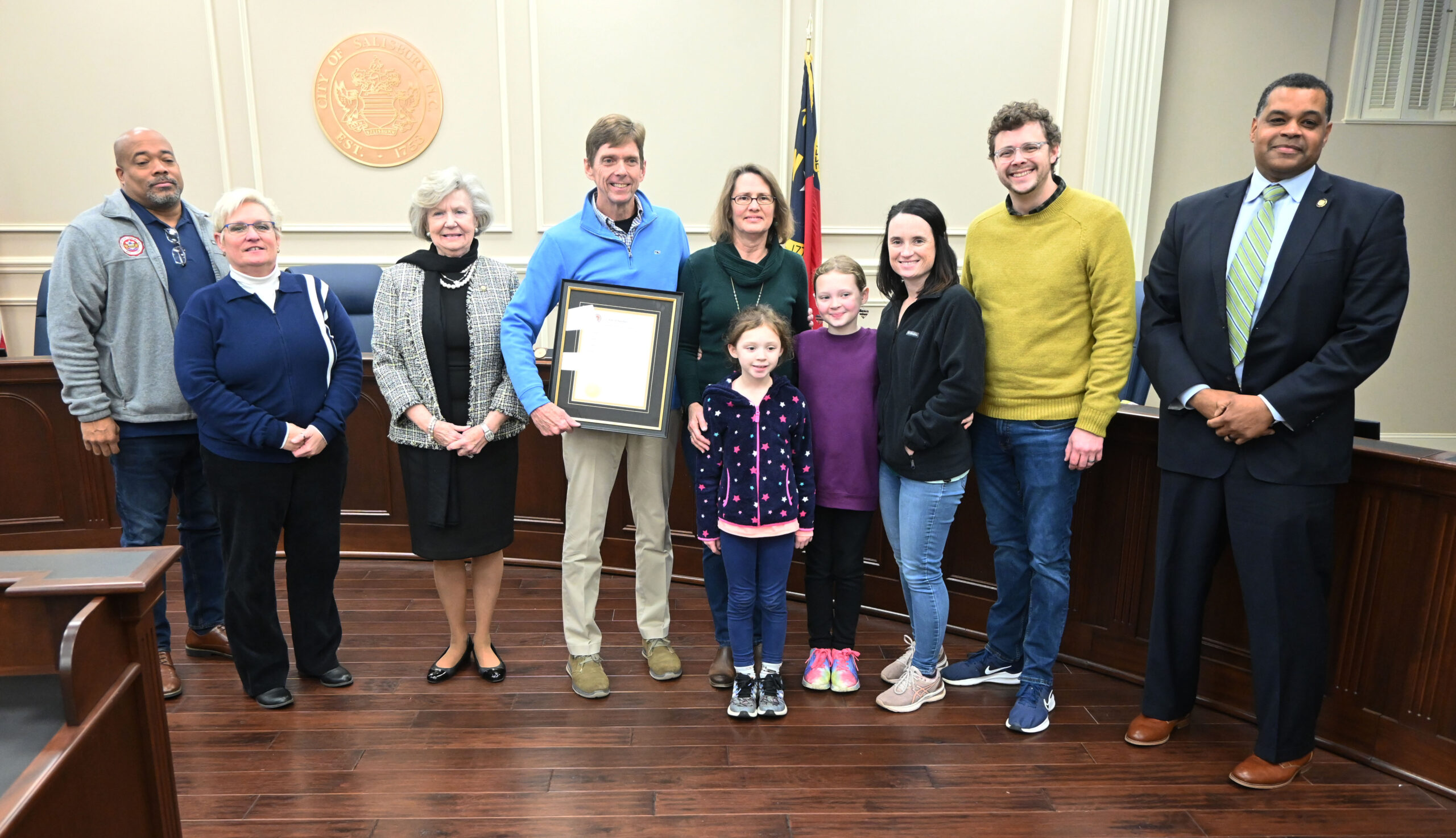 Salisbury approves design work on roundabout, honors David Whisenant ...