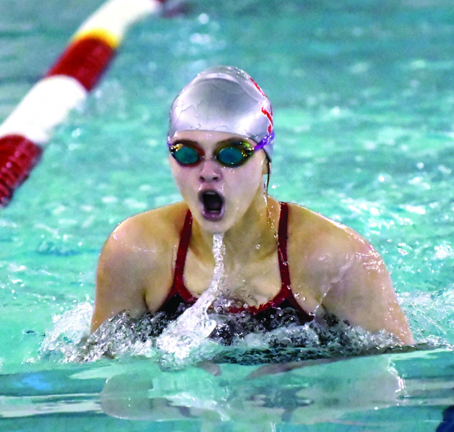 High school girls swimming: Depth wins for South - Salisbury Post ...