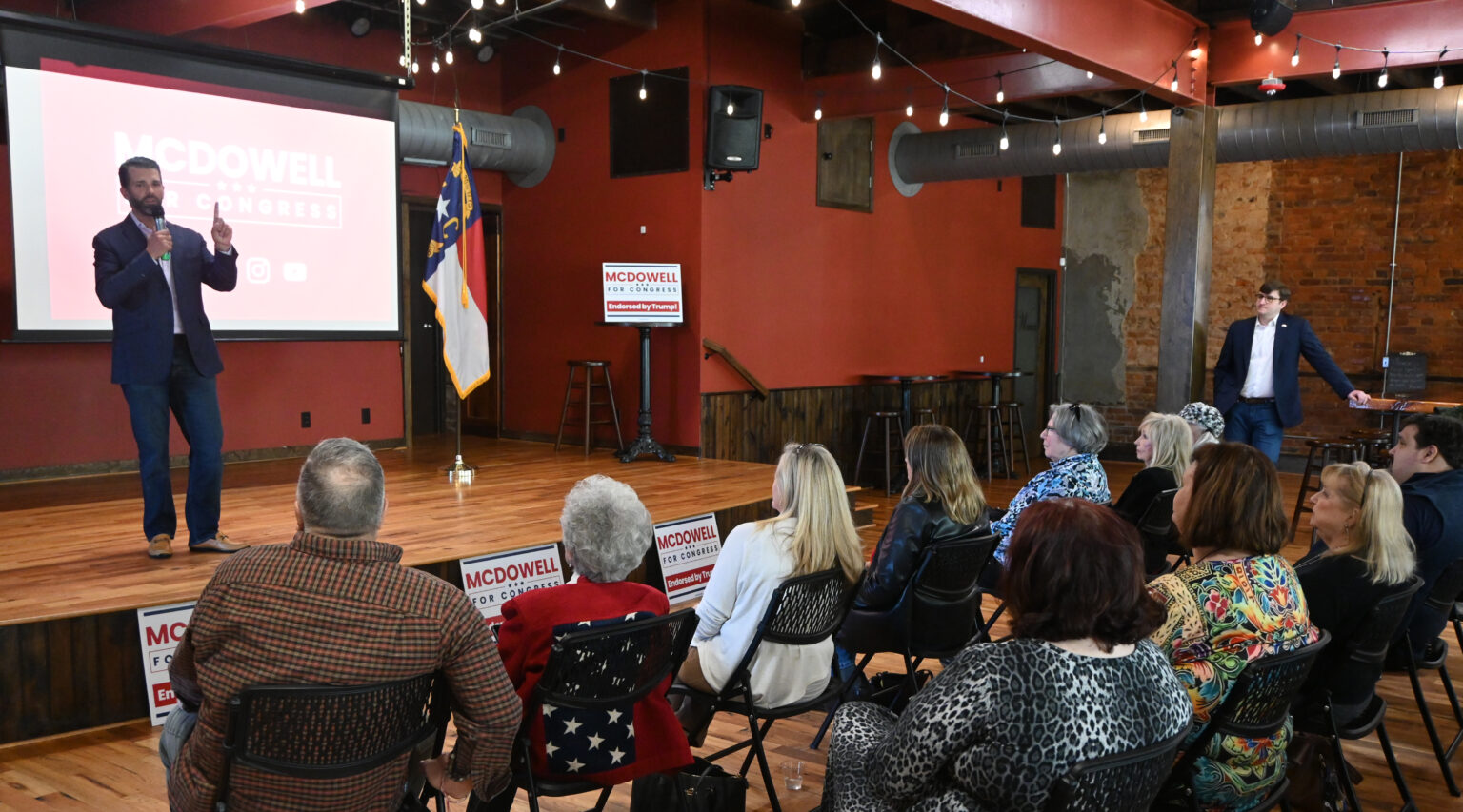 Donald Trump Jr. stops in Salisbury to speak for congressional hopeful ...