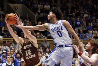 College men’s basketball: All starters in double figures for Duke in ...