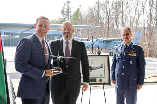 Eye in the sky: IOMAX debuts another border patrol plane - Salisbury ...