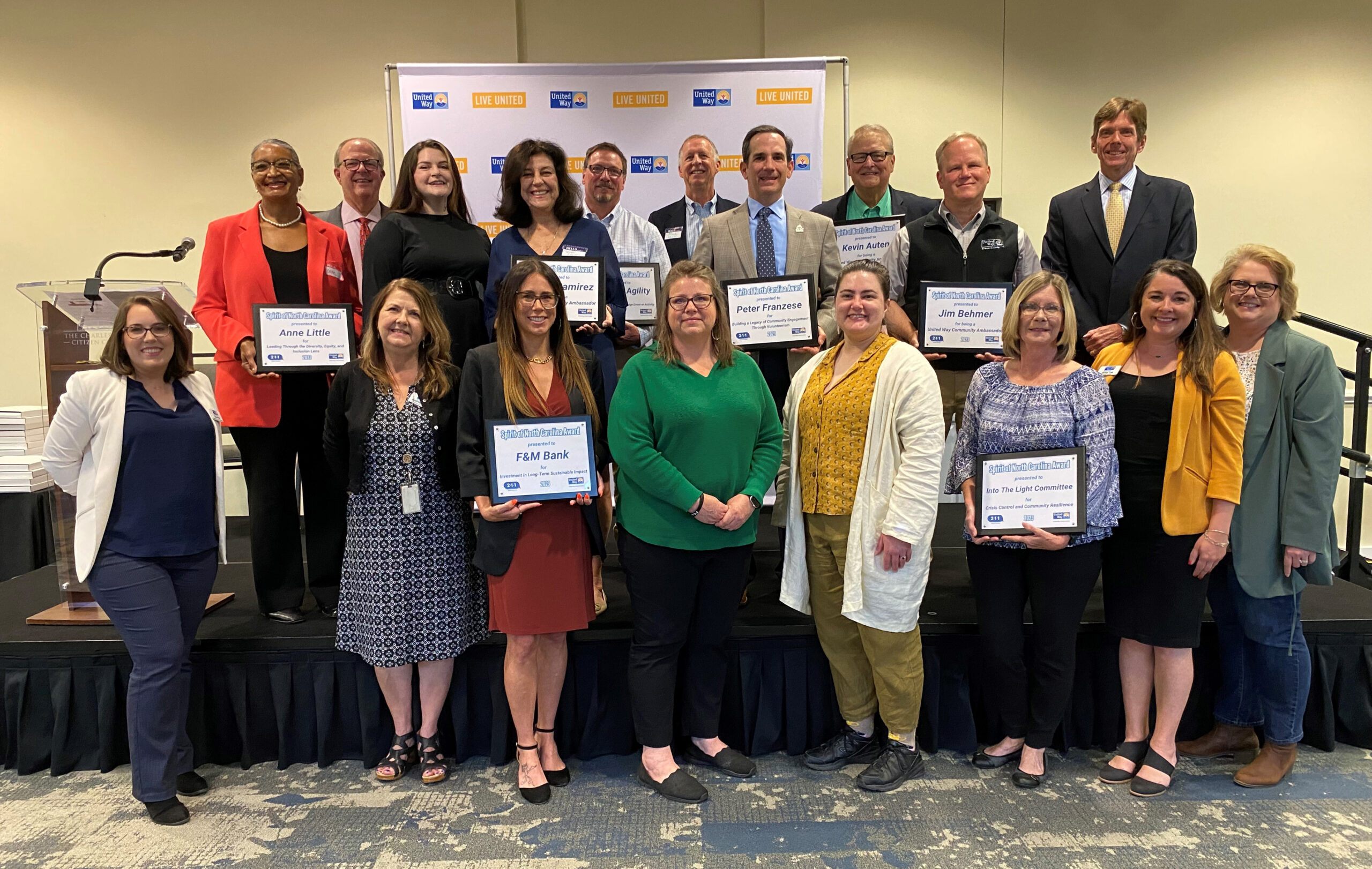 North Carolina United Way puts on annual Spirit of N.C. Awards ...