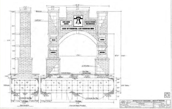 Labor of love: Reid Leonard's "Arch of Freedom" is coming into focus ...