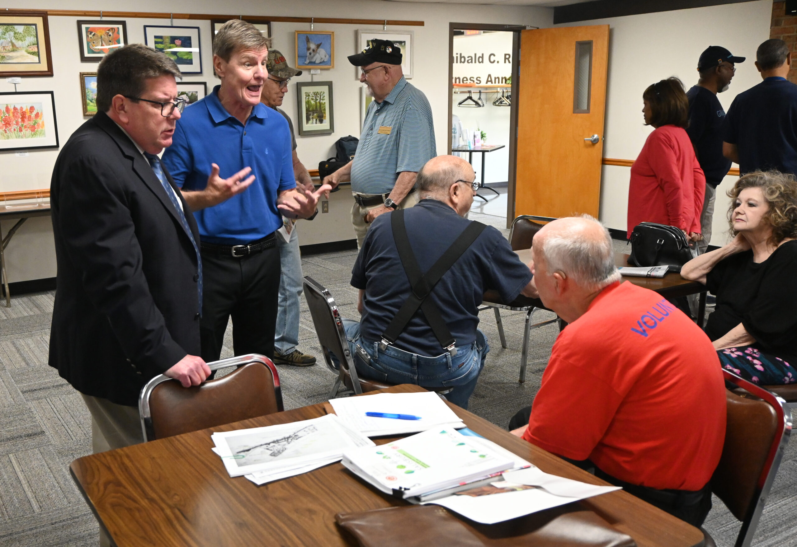 First input session for parks and recreation and senior center master ...