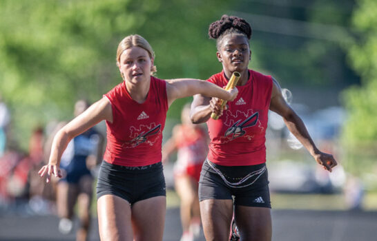 High school girls track: Raiders repeat as county champ - Salisbury ...