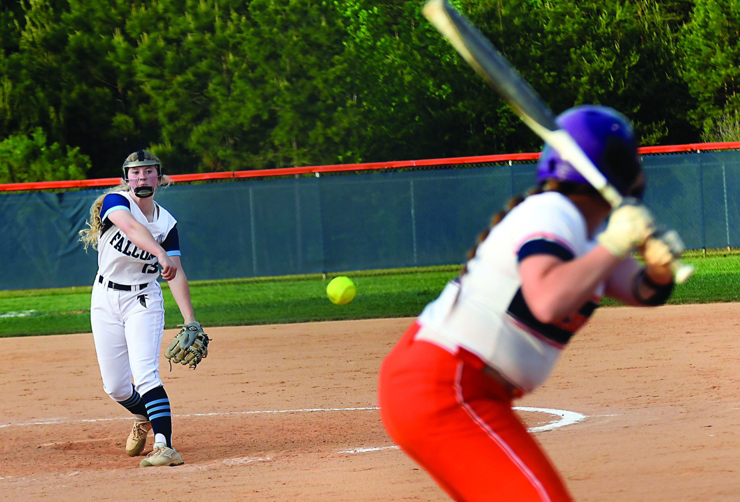 High school softball roundup: Falcons win again; Peeler homers in ...