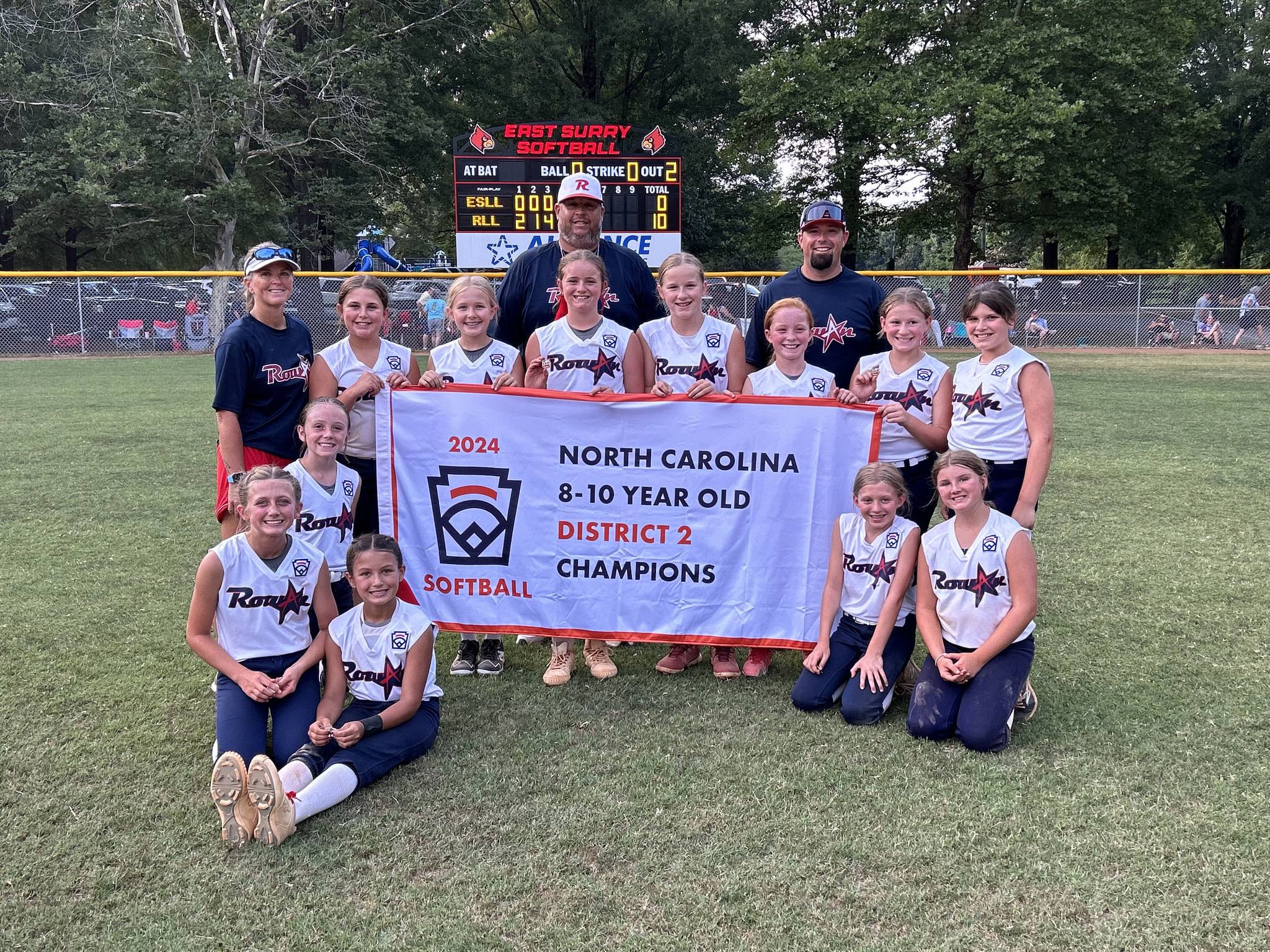 Little League softball: Rowan 10U team wins District 2, advances to ...