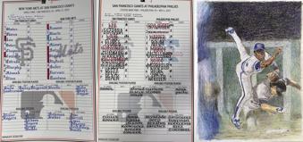 MLB: Lineup cards becoming works of art for Giants | Salisbury Post