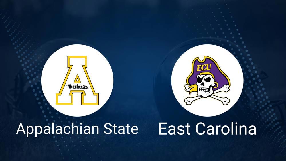 Best Bets, Predictions & Odds for the East Carolina vs. Appalachian State Game – Saturday, Sept ...