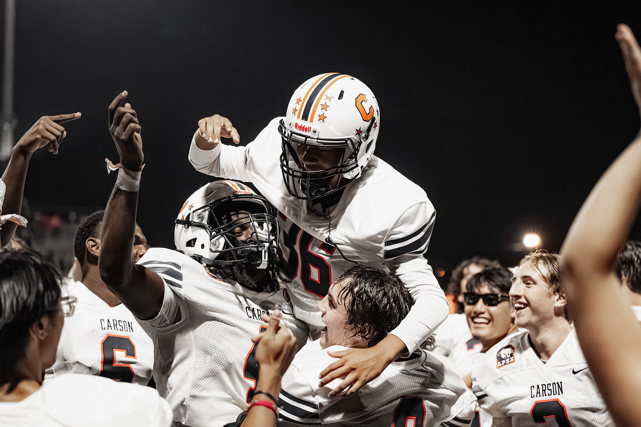 High school football: Carson kicker wins game twice | Salisbury Post