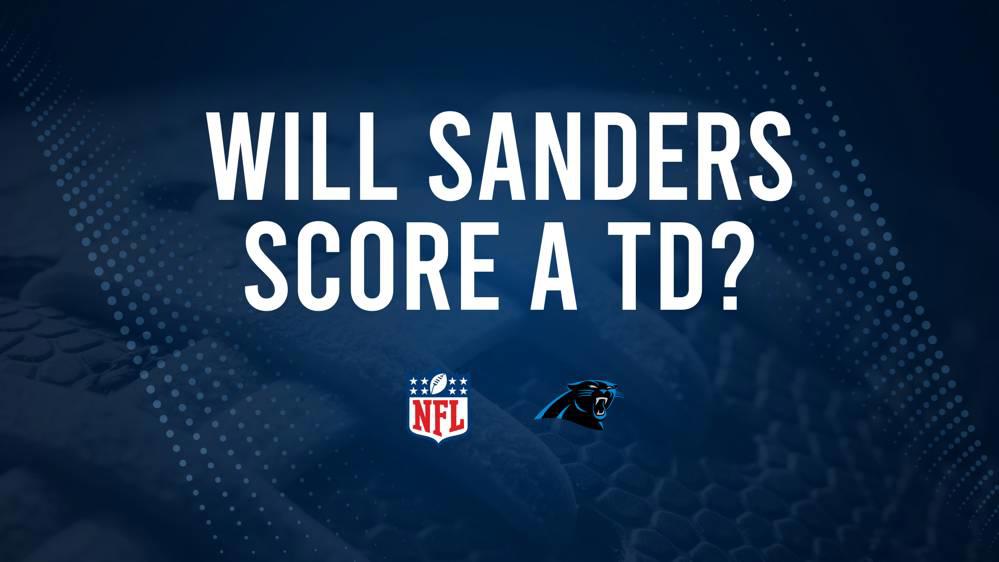 Will Ja’Tavion Sanders Score a Touchdown Against the Raiders in Week 3 ...