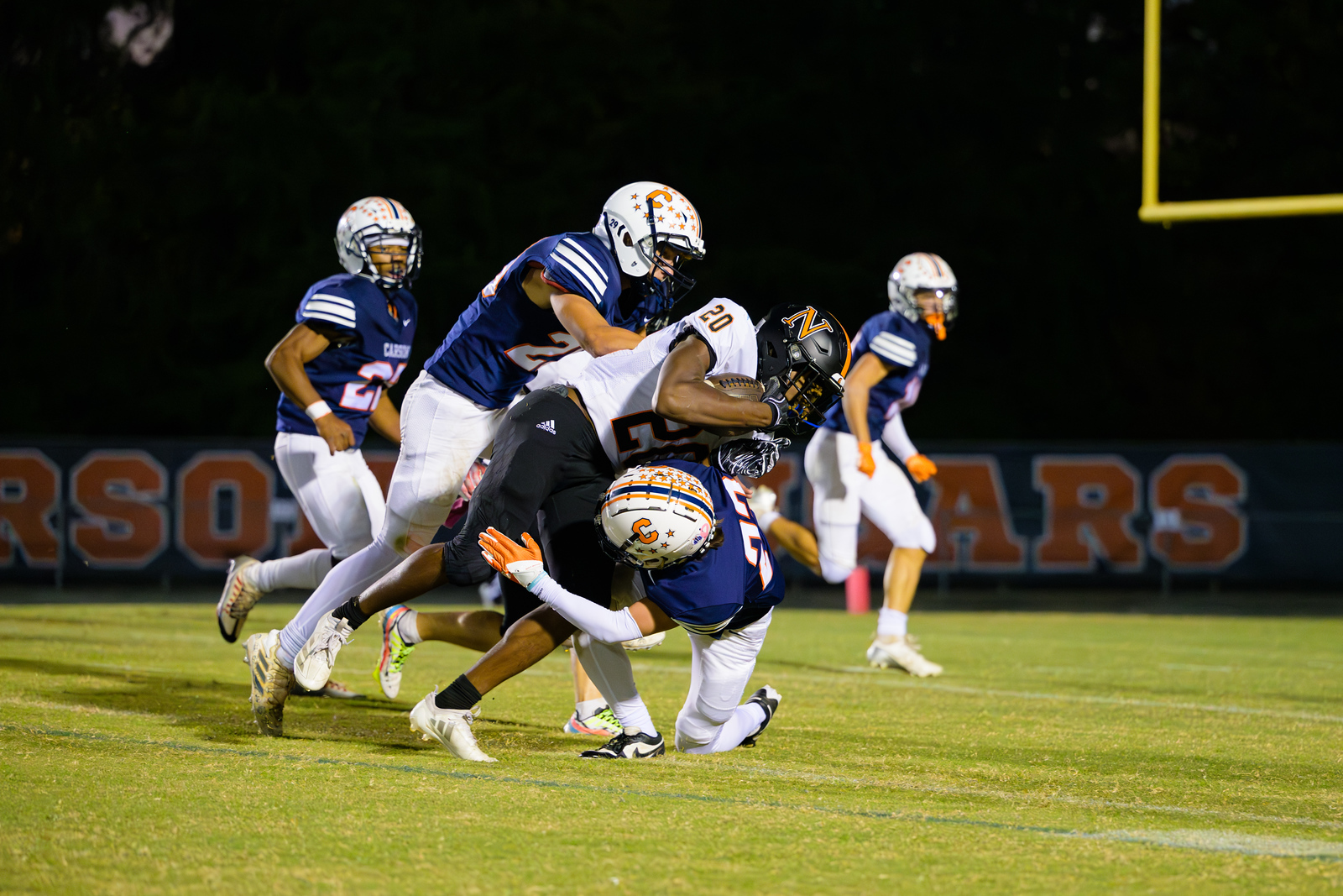 High school football: Trojans roll over Cougars | Salisbury Post