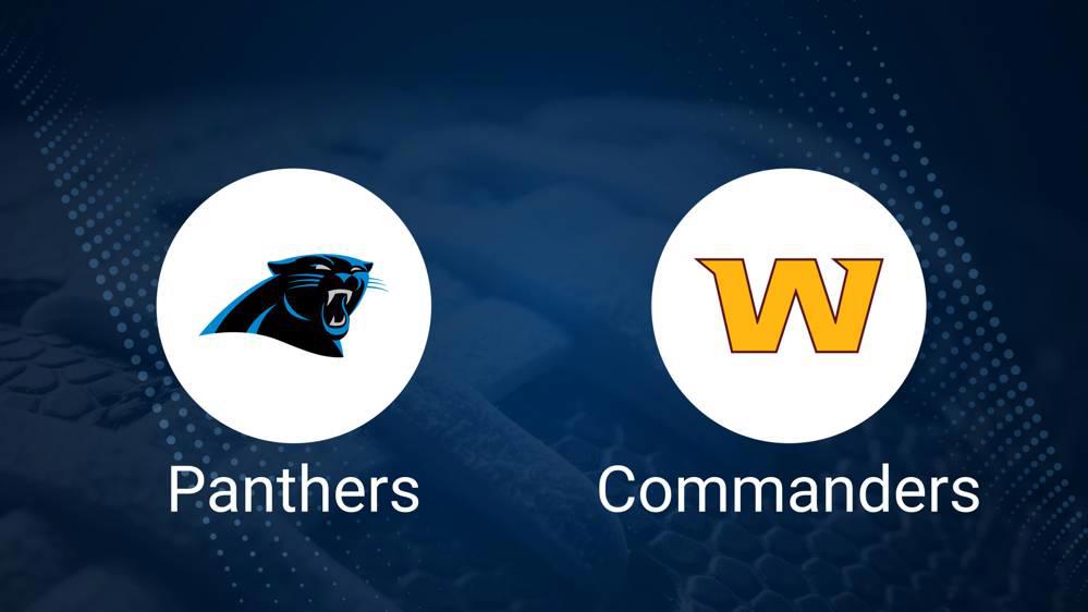 Where to Watch Panthers vs. Commanders on TV or Streaming Live – Oct ...