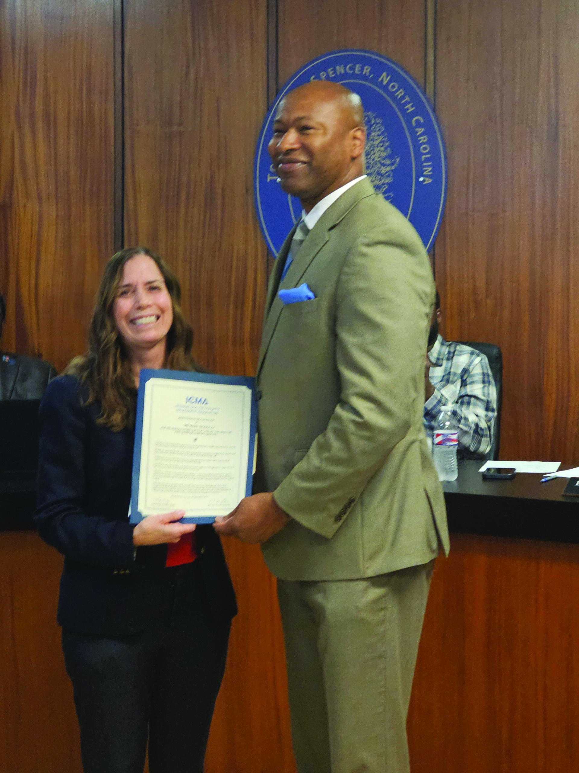 East Spencer’s Douglas receives one of four awards in nation ...