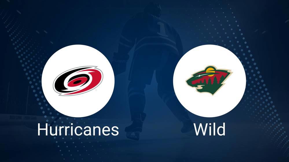 How to Pick the Hurricanes vs. Wild Game with Odds, Spread, Betting ...